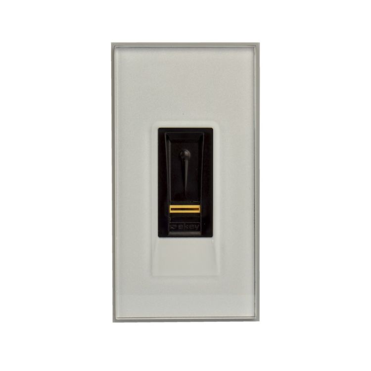 ekey Dekorelement FS IN (RFID) GL EG Glas, Edelstahlgrau #101978